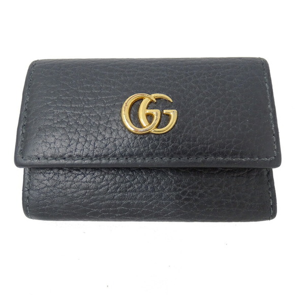 Gucci | Accessories | Gucci Key Case Womens Mens Petit Marmont Leather ...